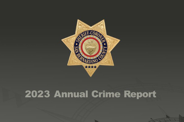 Annual Crime Reports – San Bernardino County Sheriff's Department